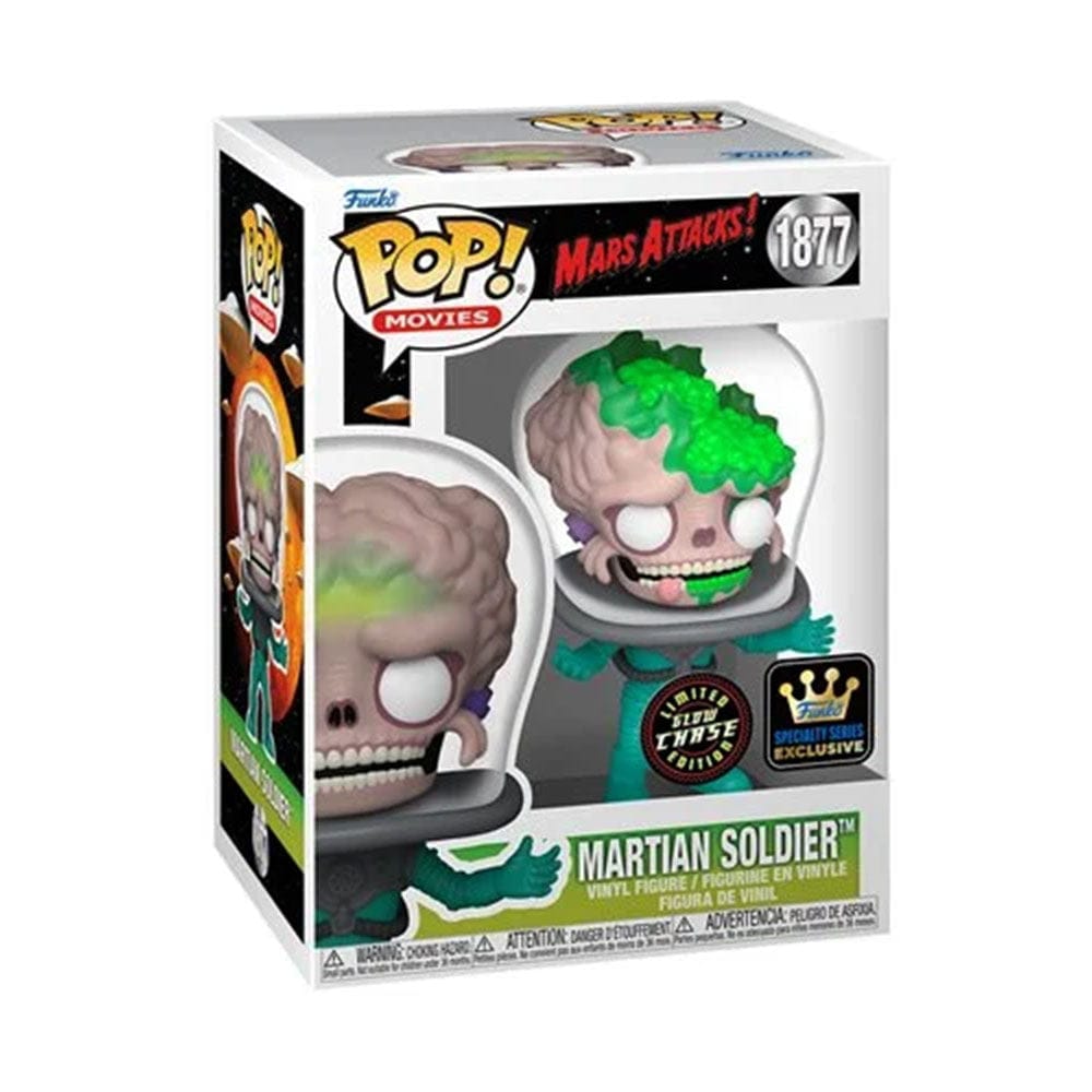 Mars Attacks Martian Soldier Funko Pop! Vinyl Figure #1877 - Specialty