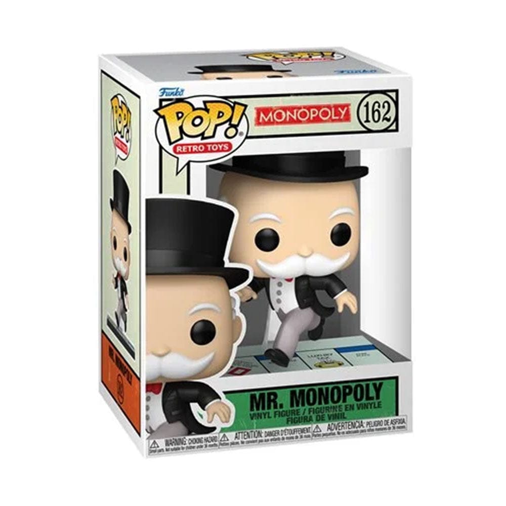 Retro Toys Mr. Monopoly Funko Pop #162 | Monopoly Board Game Collectible